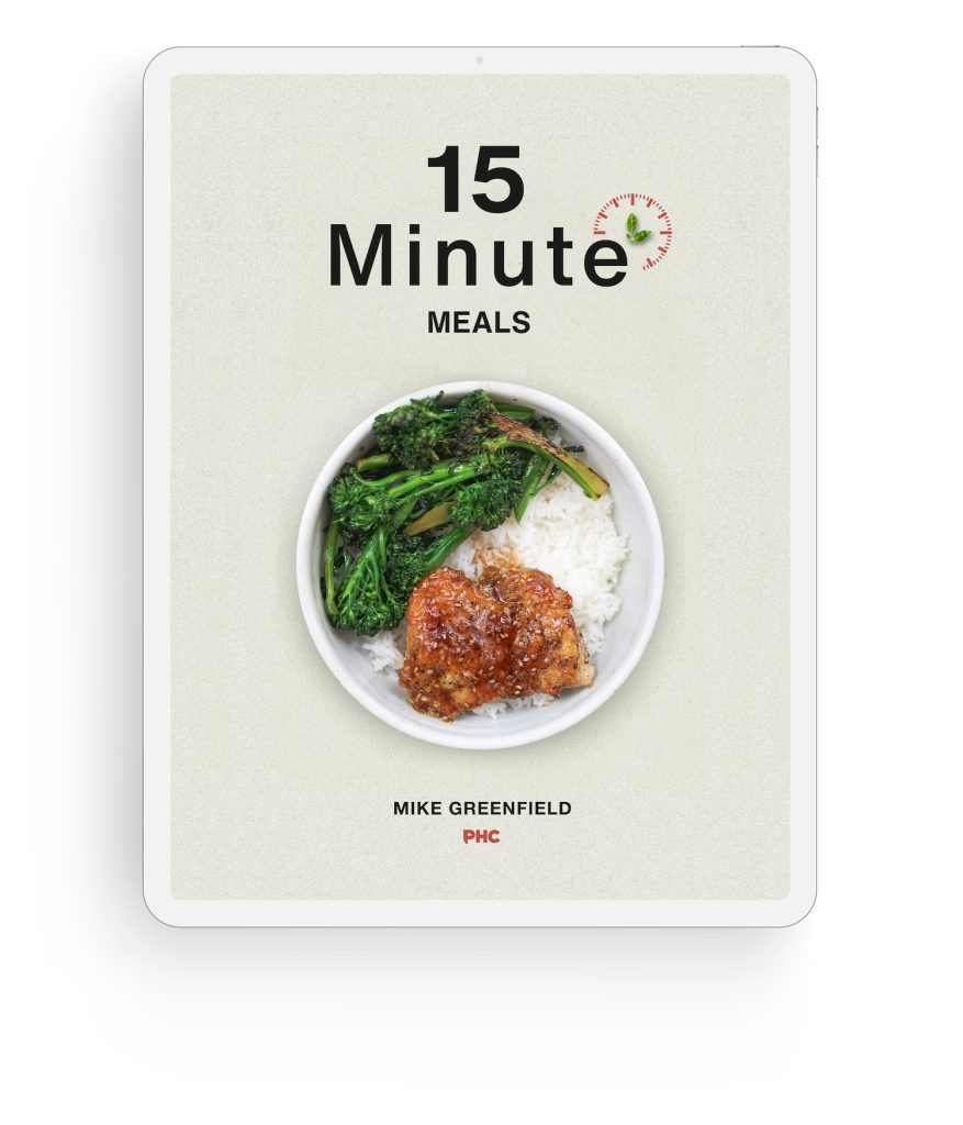 15 Minute Meals Cookbook Opt-In - Pro Home Cooks